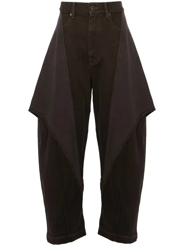 JW Anderson Cropped Sculptural Jeans