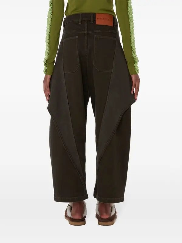 JW Anderson Cropped Sculptural Jeans