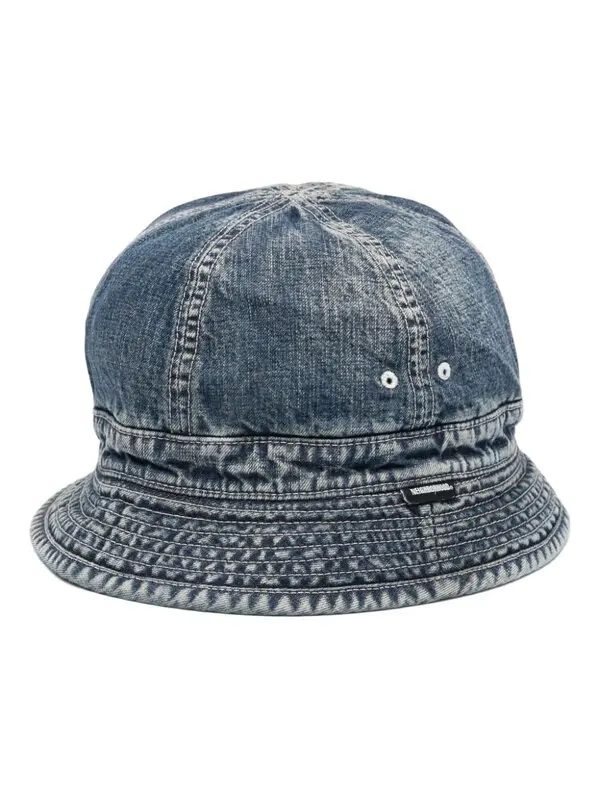Neighborhood Denim Bucket Hat - Blue | Editorialist
