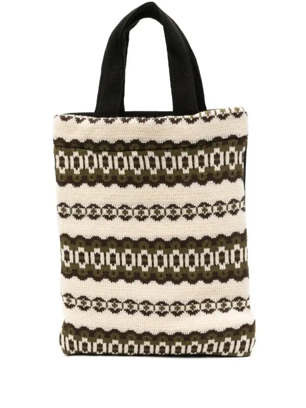 Comme Des Garçons Knitted Tote Bag