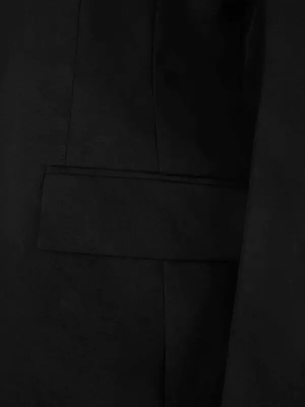 MUGLER Pierced Tailored Blazer - Black