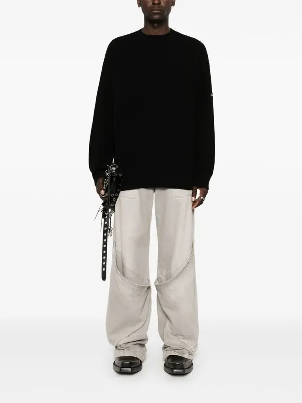 Balenciaga Rubberised Logo Sweater