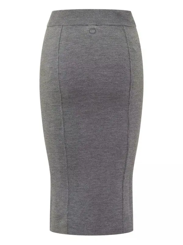 Pinko Knitted Pencil Skirt