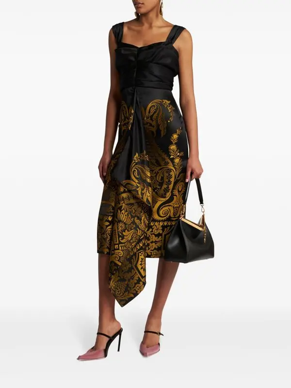 Etro Jacquard Midi Dress