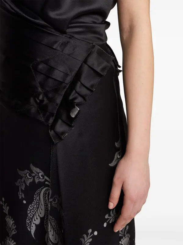 Etro Jacquard Silk Maxi Dress