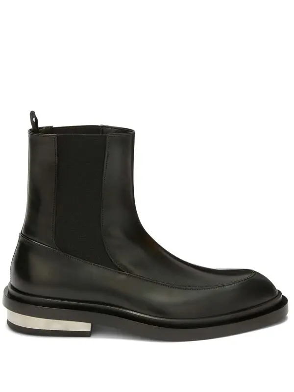 JIL SANDER Leather Chelsea Boots