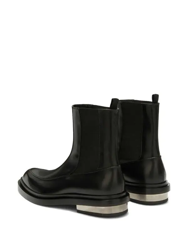 JIL SANDER Leather Chelsea Boots