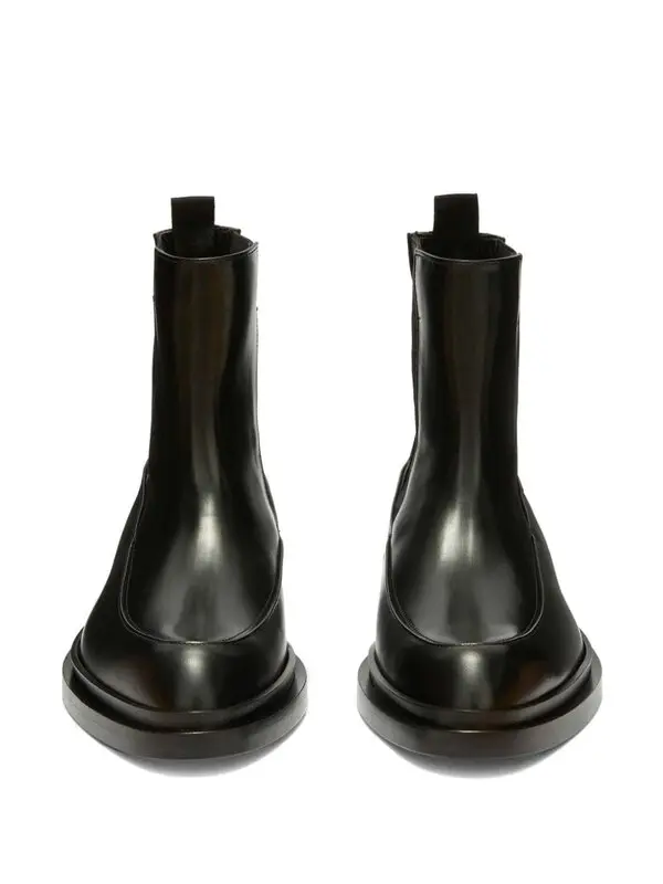 JIL SANDER Leather Chelsea Boots