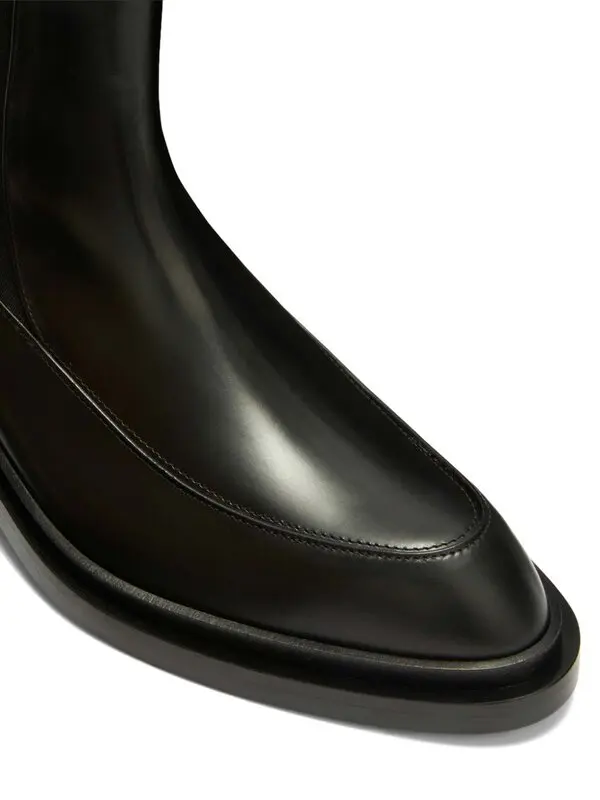 JIL SANDER Leather Chelsea Boots