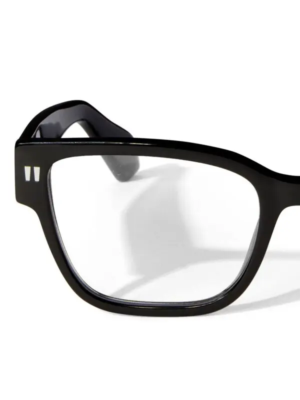 Off-White Style 56 Glasses - Black