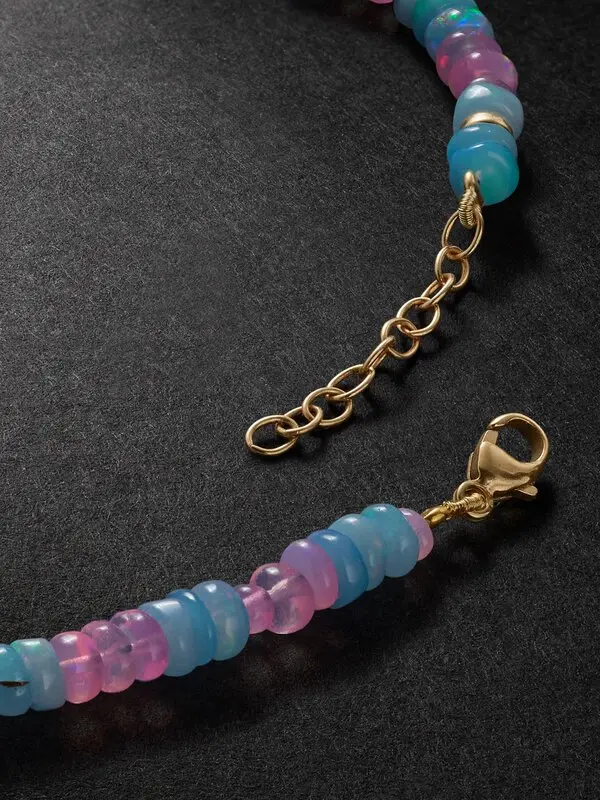 Jia Jia Gold And Opal Beaded Bracelet - Multi