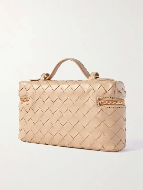 Bottega Veneta Bang Bang Vanity Intrecciato Leather Tote