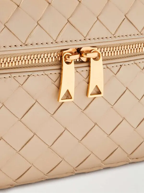 Bottega Veneta Bang Bang Vanity Intrecciato Leather Tote