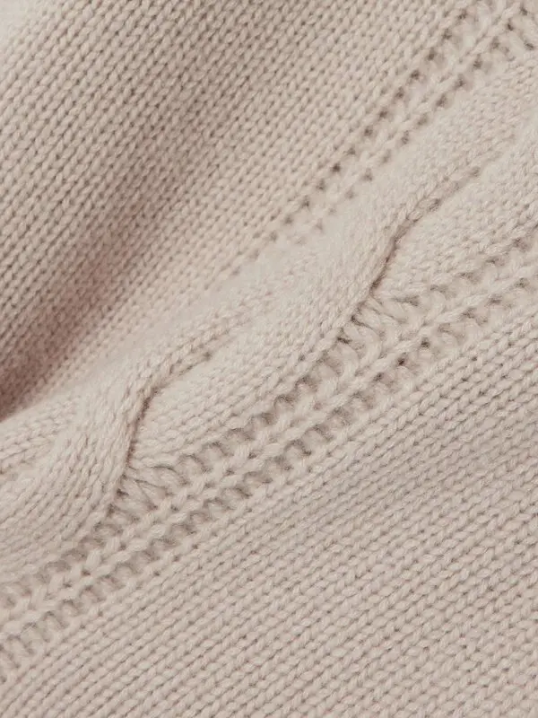 Max Mara Pico Cable-knit Cashmere Sweater