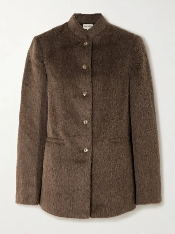Loulou De Saison Alpaca And Wool-blend Jacket