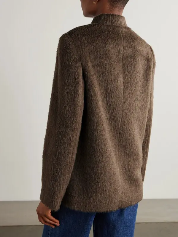 Loulou De Saison Alpaca And Wool-blend Jacket