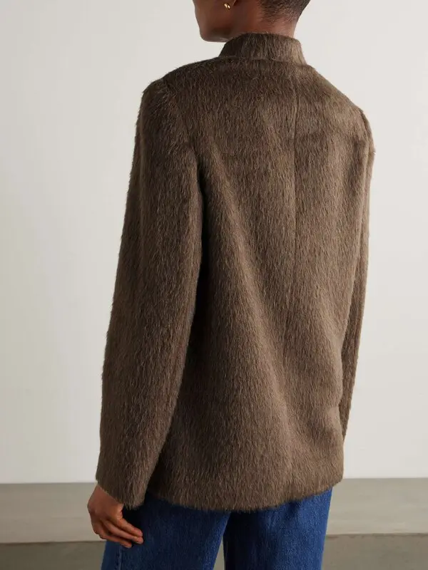 Loulou De Saison Alpaca And Wool-blend Jacket