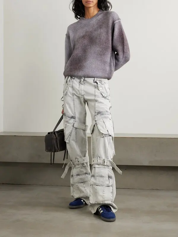 Acne Studios Cotton-twill Wide-leg Pants