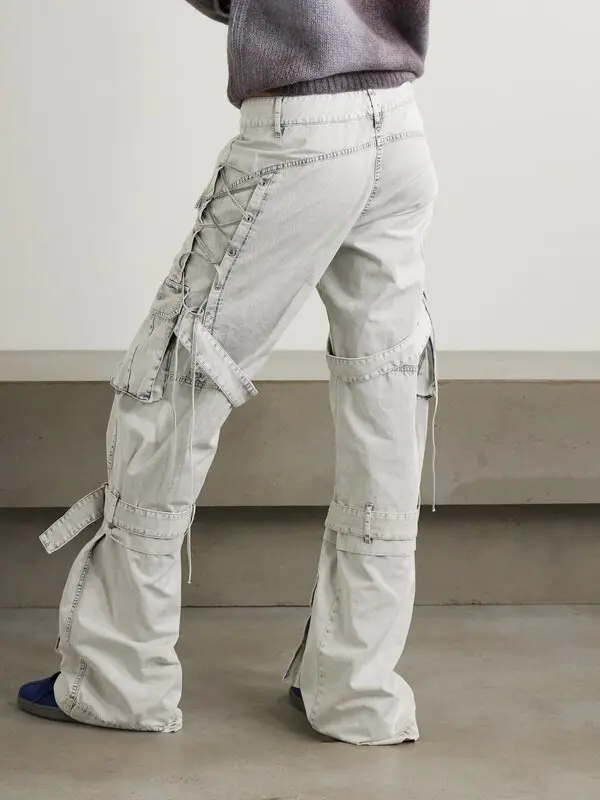 Acne Studios Cotton-twill Wide-leg Pants
