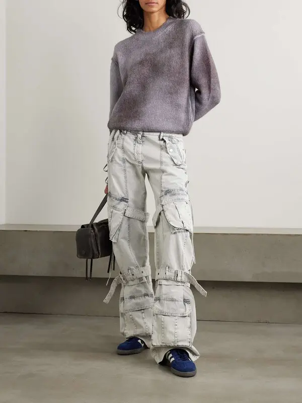 Acne Studios Cotton-twill Wide-leg Pants