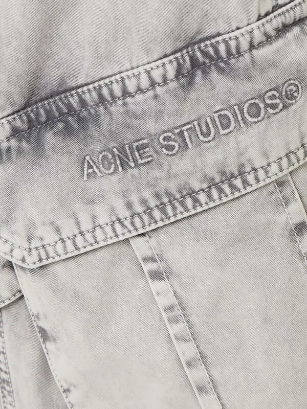 Acne Studios Cotton-twill Wide-leg Pants