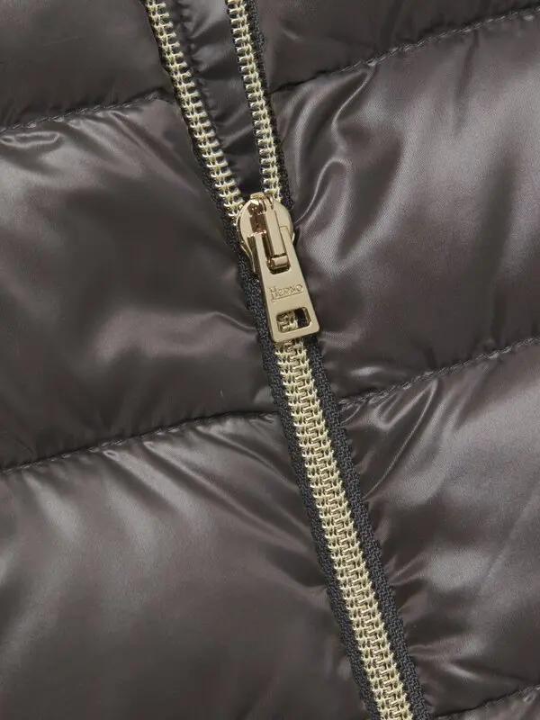 Herno Iconico Serena Nylon Ultralight Long Vest