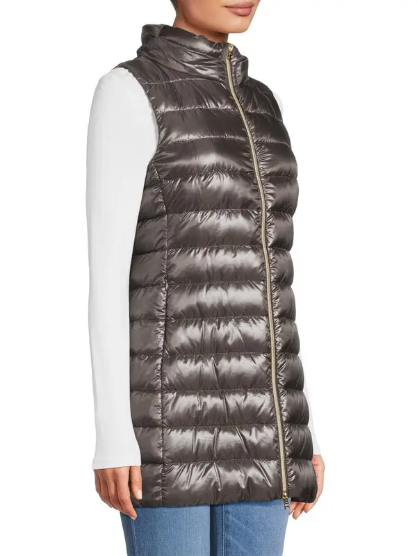 Herno Iconico Serena Nylon Ultralight Long Vest