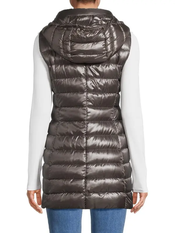 Herno Iconico Serena Nylon Ultralight Long Vest