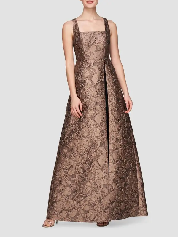 KAY UNGER Emerson Jacquard Walk-through Jumpsuit