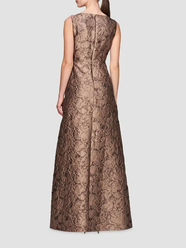 KAY UNGER Emerson Jacquard Walk-through Jumpsuit