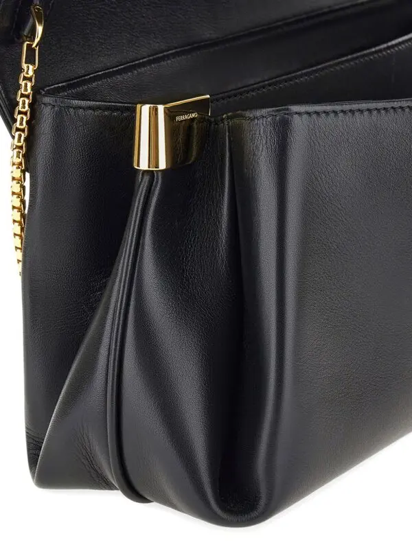 FERRAGAMO Medium Gancini Shoulder Bag