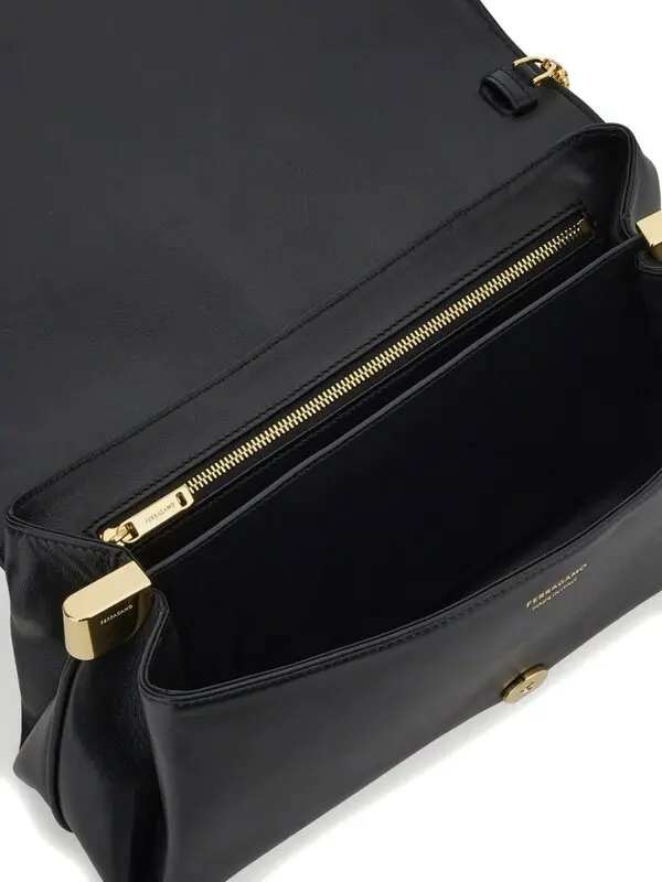 FERRAGAMO Medium Gancini Shoulder Bag