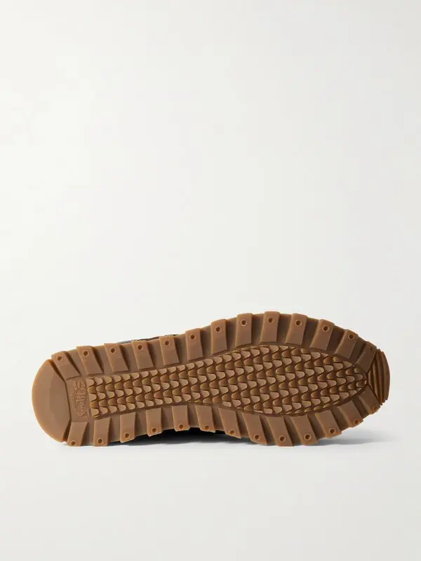 Mr P. Carlos Suede And Leather Sneakers