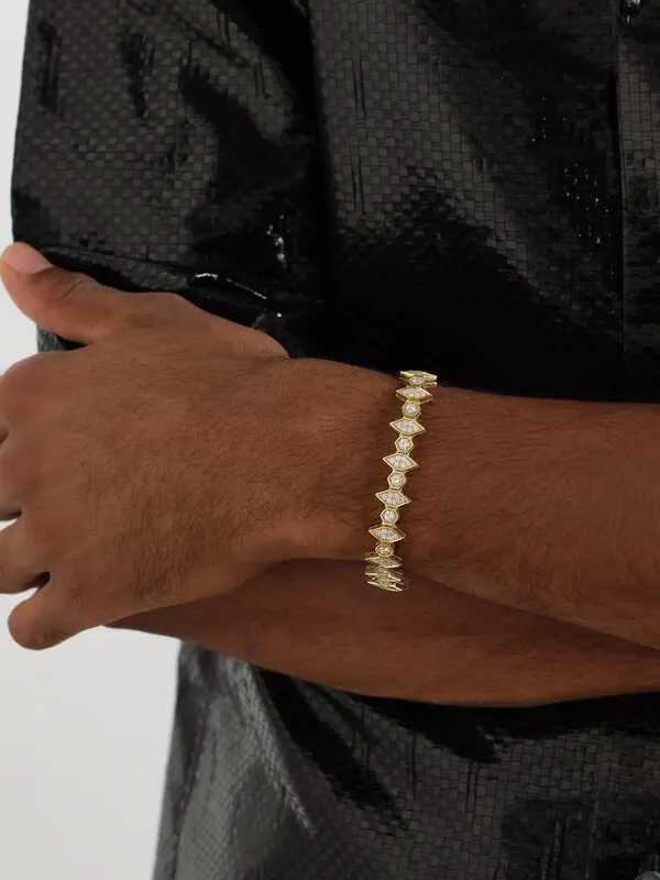 KOLOURS JEWELRY 18-karat And Diamond Xlarge Bracelet