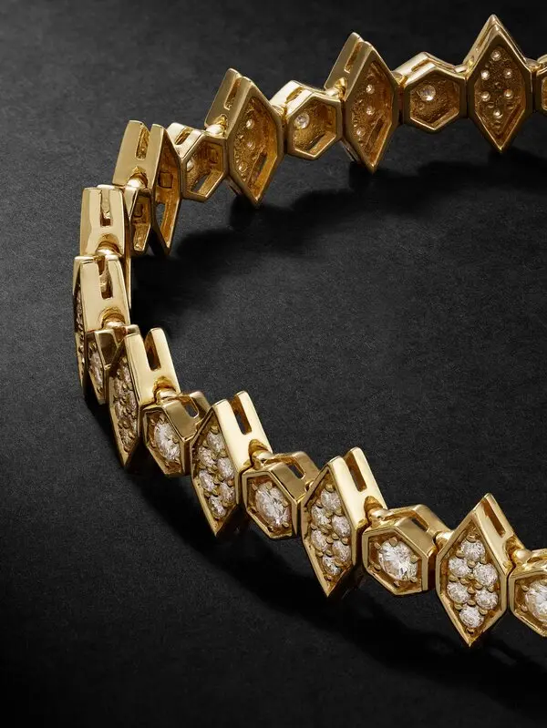 KOLOURS JEWELRY 18-karat And Diamond Xlarge Bracelet