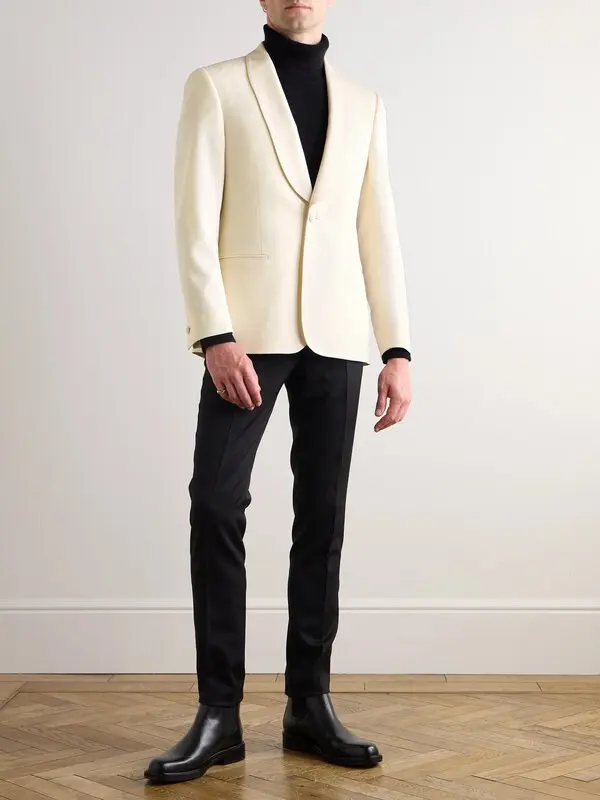 Mr P. Shawl-collar Wool Tuxedo Jacket