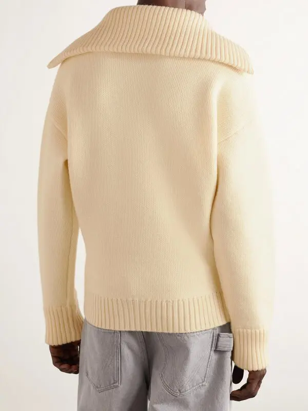 Bottega Veneta Shawl-collar Wool Sweater