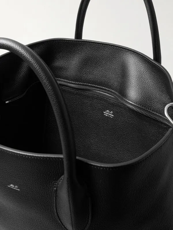 Mr P. Full-grain Leather Tote Bag