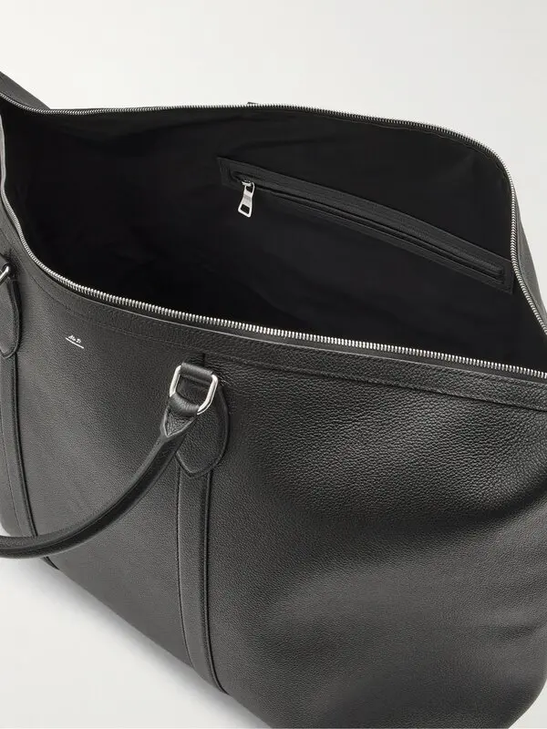 Mr P. Full-grain Leather Duffle Bag