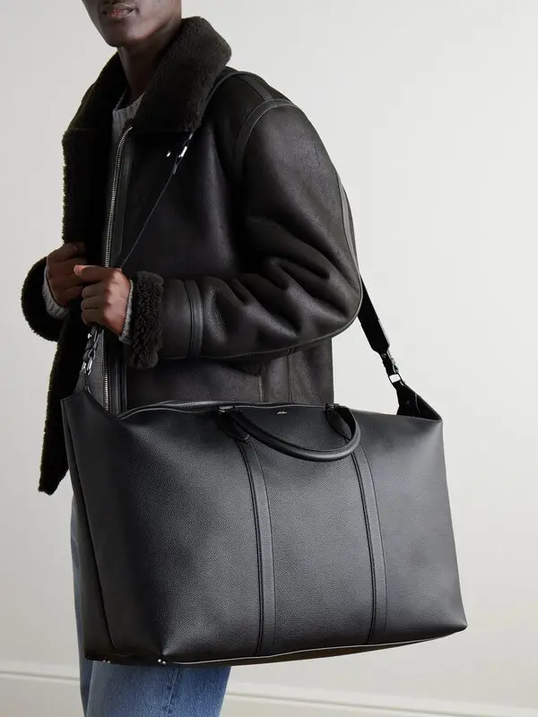 Mr P. Full-grain Leather Duffle Bag