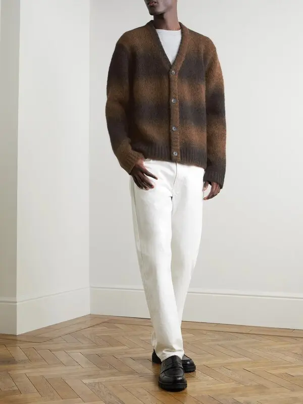 Mr P. Dégradé Knitted Cardigan