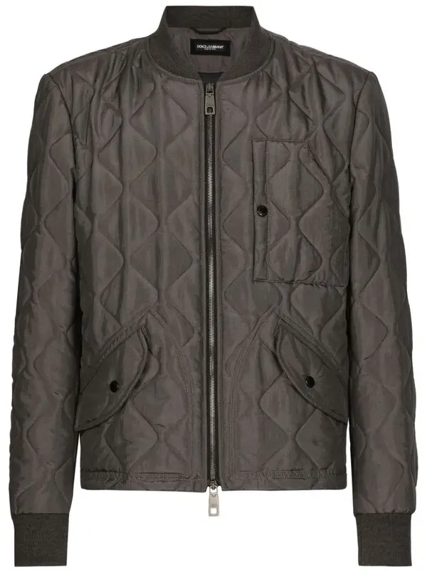 Dolce & Gabbana Nylon Bomber Jacket