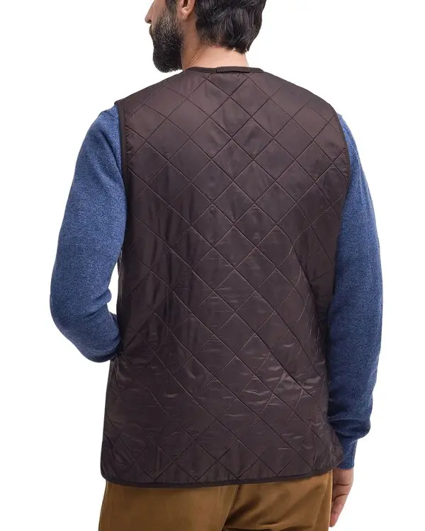 Barbour Quilted Vest - Dark Brown