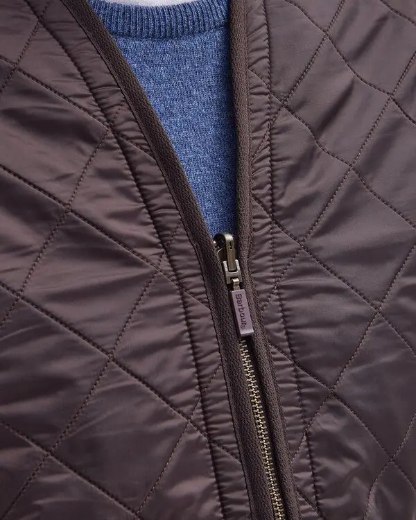 Barbour Quilted Vest - Dark Brown