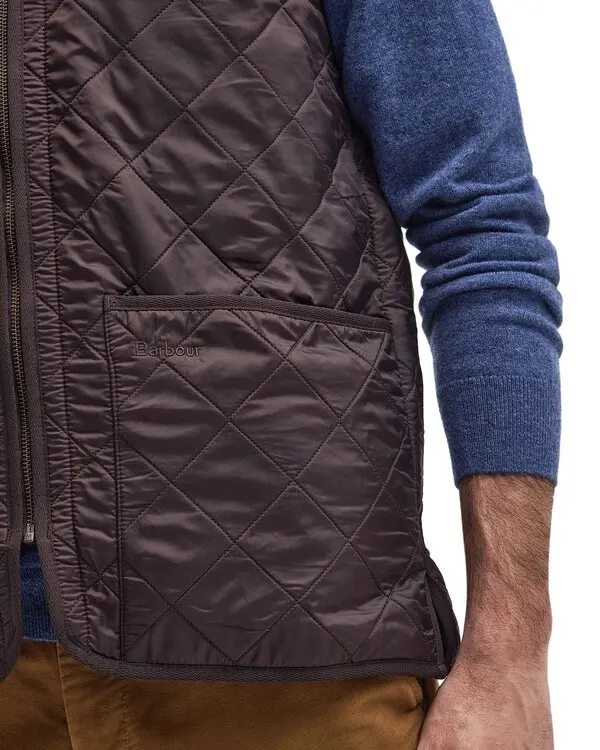 Barbour Quilted Vest - Dark Brown