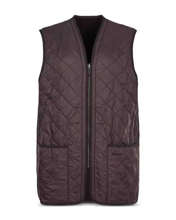 Barbour Quilted Vest - Dark Brown