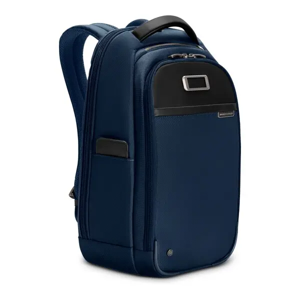 Briggs & Riley Work Slim Backpack - Navy