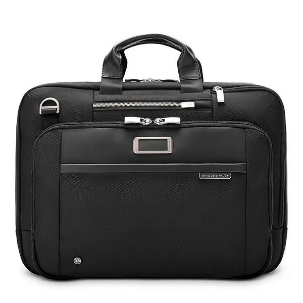 Briggs & Riley Work Large Expandable Brief - Black