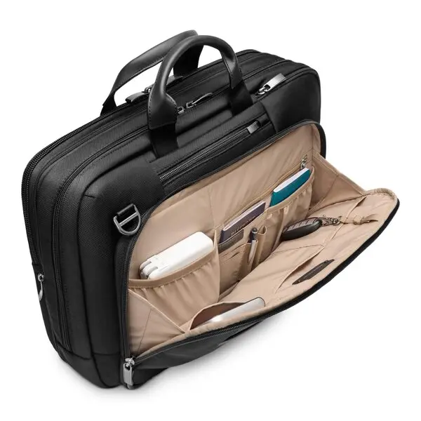 Briggs & Riley Work Large Expandable Brief - Black