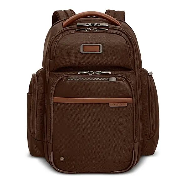 Briggs & Riley Work Large Cargo Backpack - Chocolate